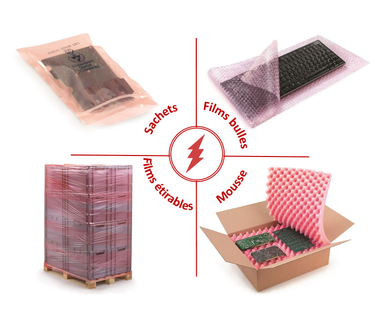 Emballages DES : pour la protection antistatique | RAJA Blog